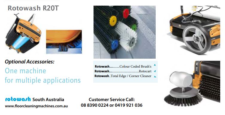 Rotowash R20T - Floor Cleaning Machines