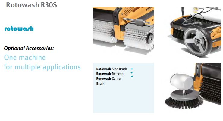 Rotowash R30S - Floor Cleaning Machines